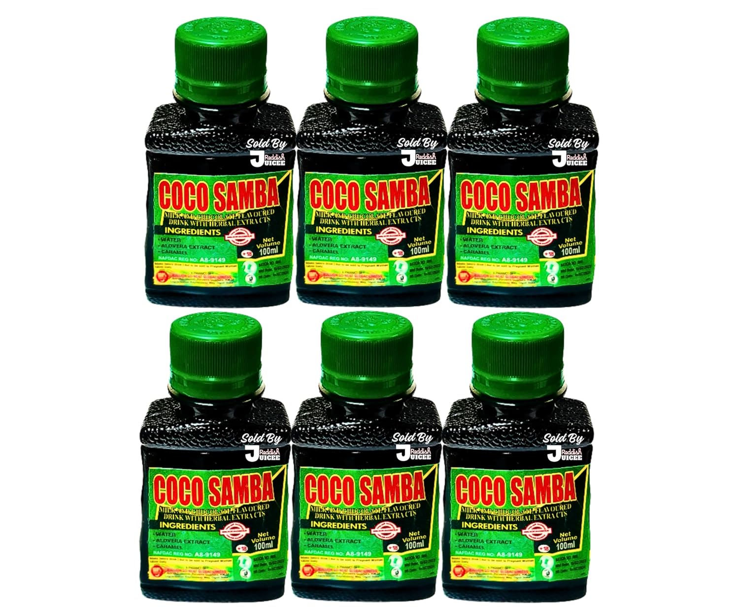 Coco Samba Herbal Mixtures Pack (100ml x 24) – Niyis African Supermarket