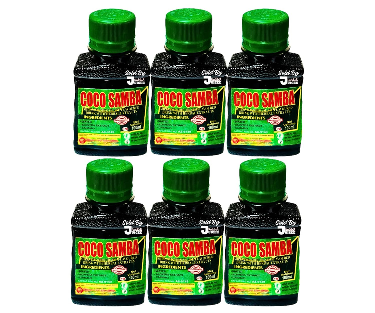 Coco Samba Herbal Mixtures Pack (100ml x 24) – Niyis African Supermarket